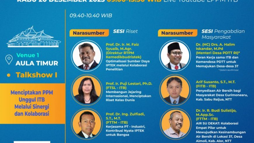 PAMERAN RISET, INOVASI, DAN PENGABDIAN KEPADA MASYARAKAT (PRIMA) ITB ... PAMERAN RISET, INOVASI, DAN PENGABDIAN KEPADA MASYARAKAT (PRIMA) ITB ...